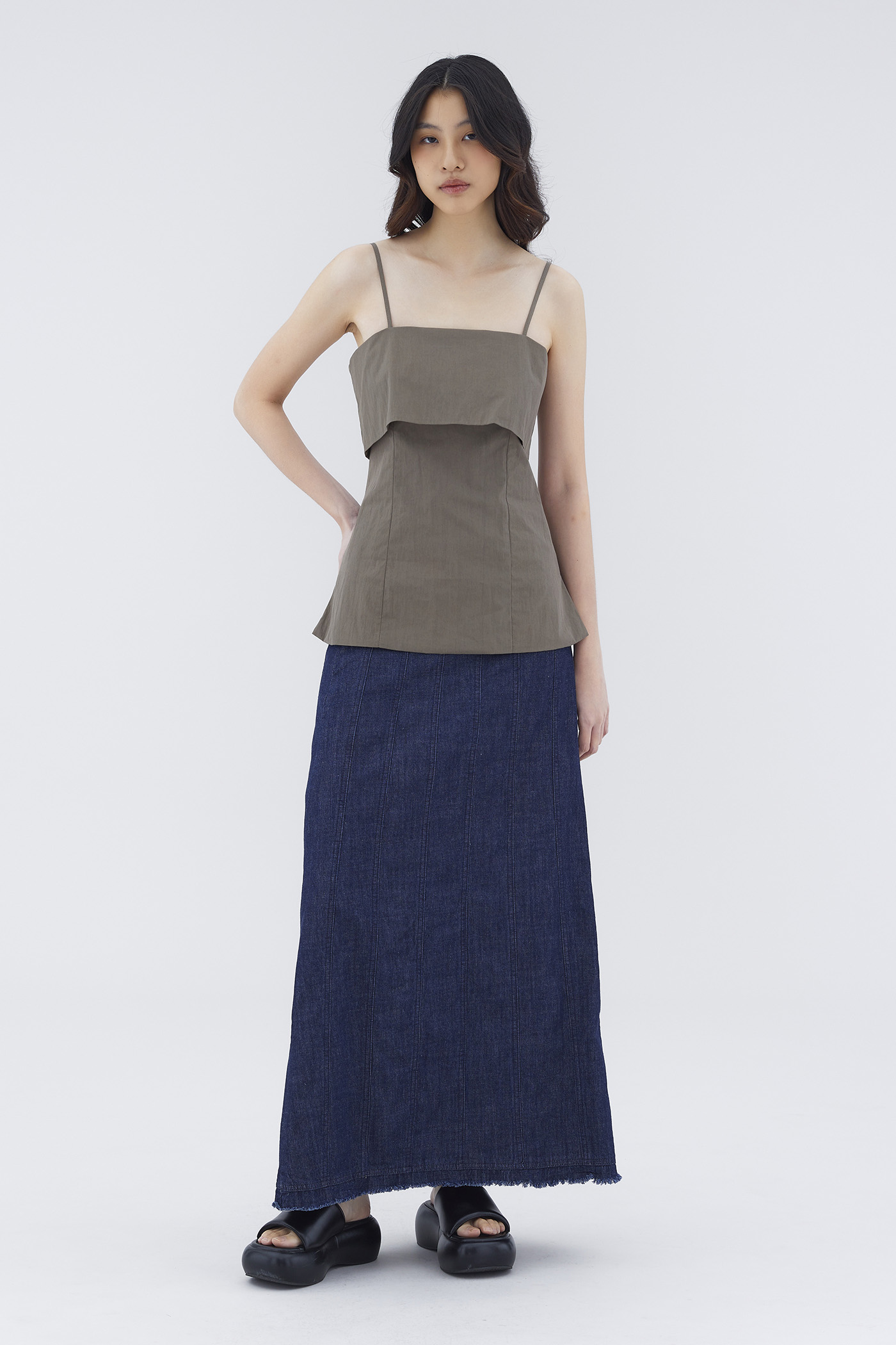 Finna Fold-Front Top | The Editor's Market