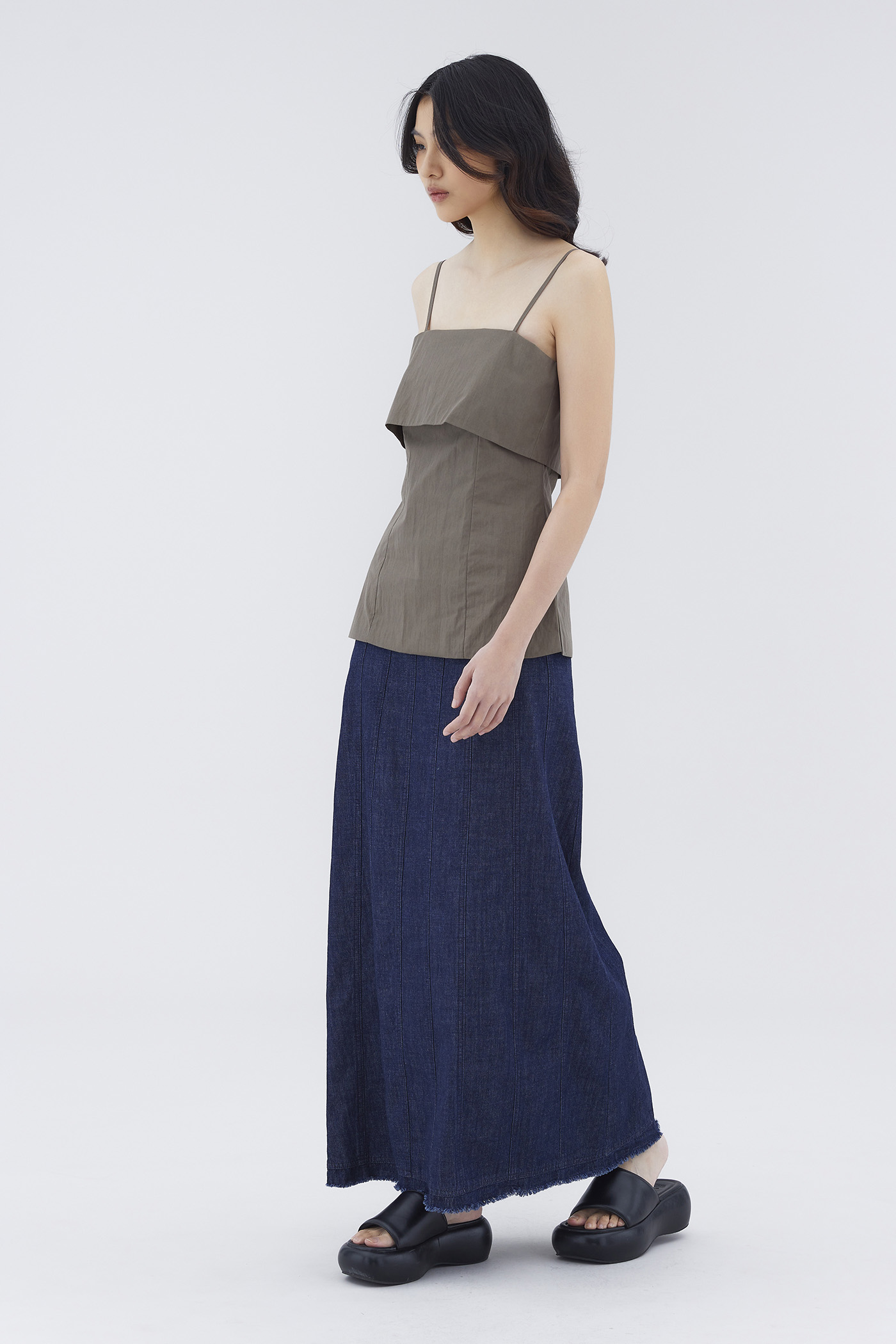 Finna Fold-Front Top | The Editor's Market