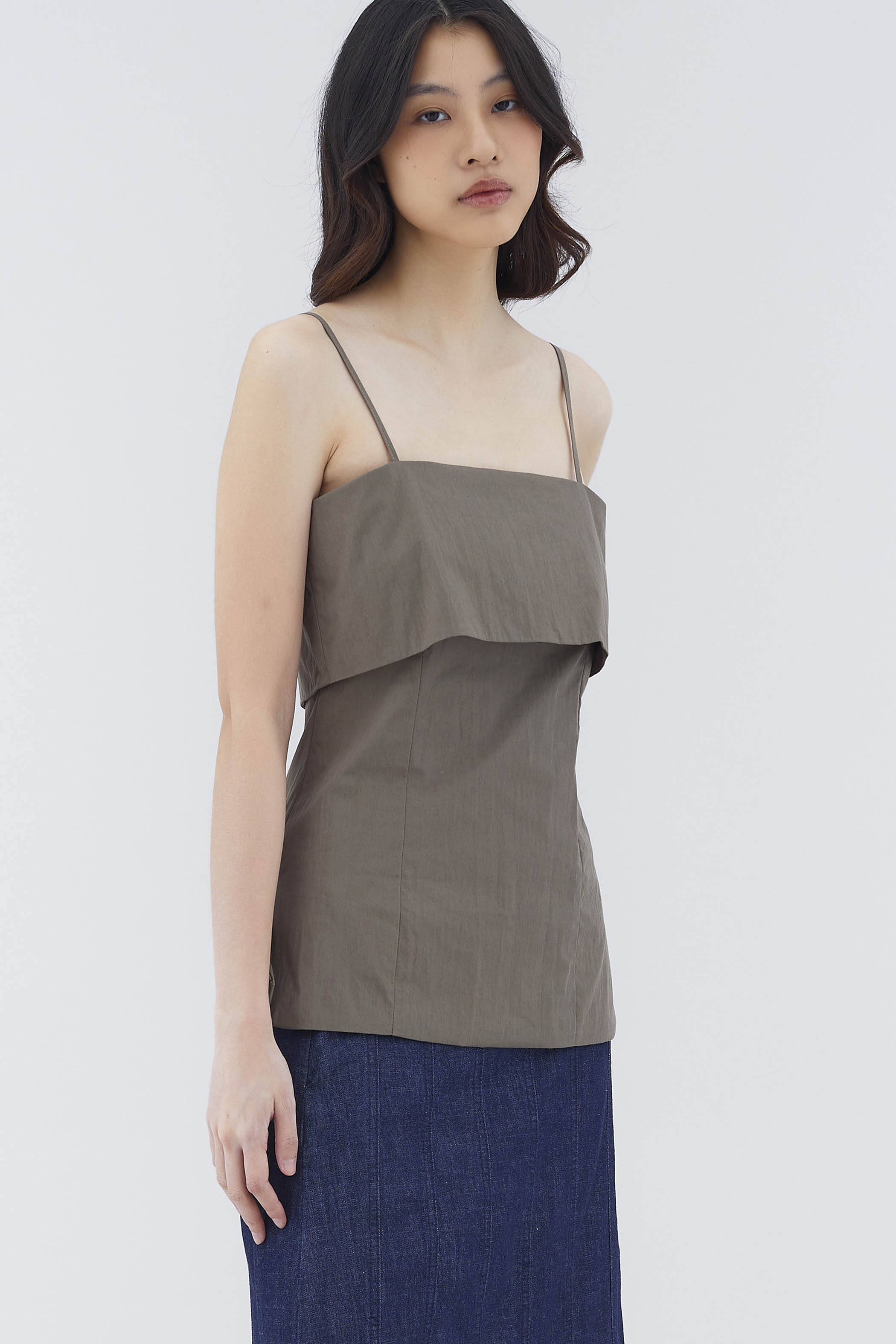 Finna Fold-Front Top | The Editor's Market