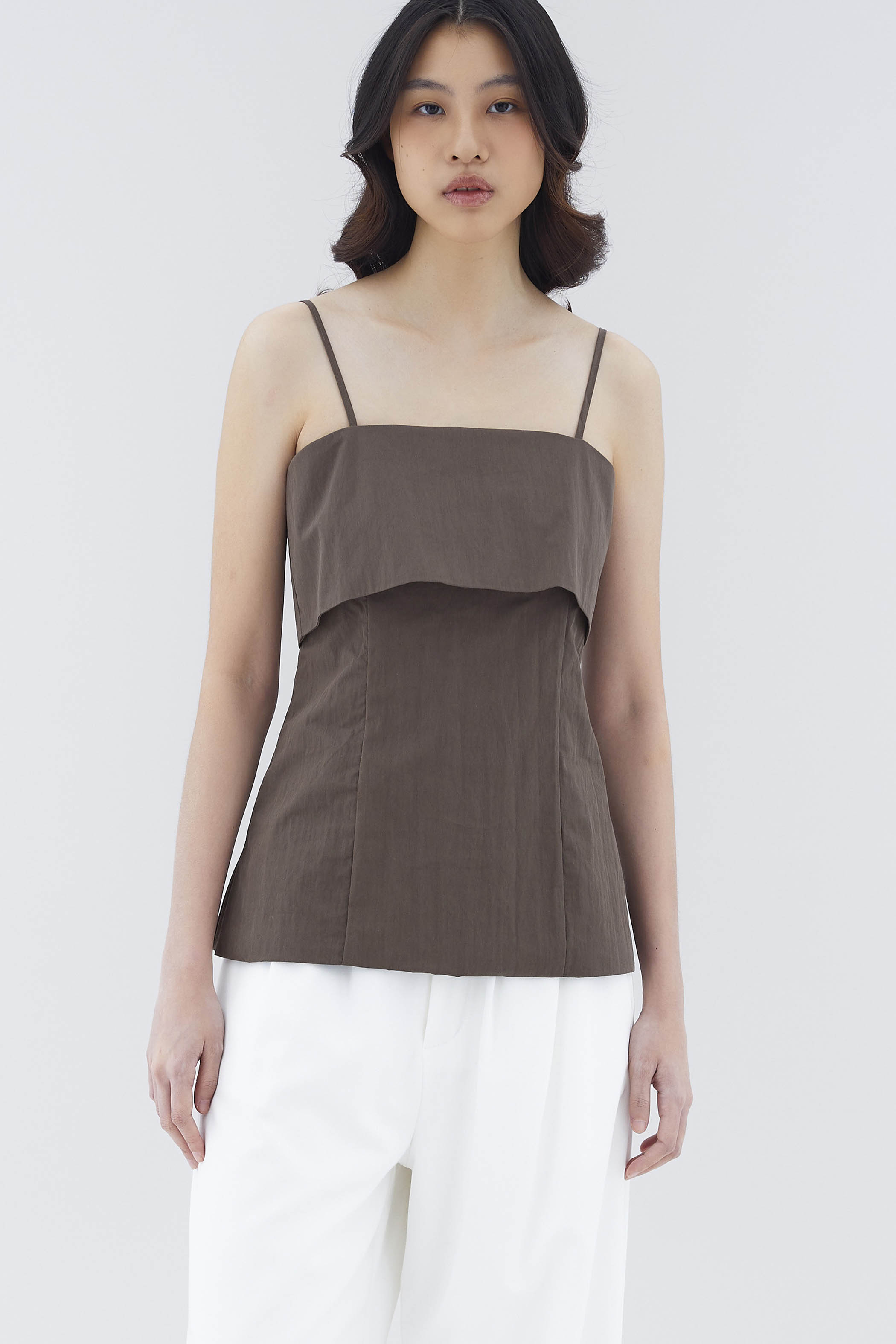 Finna Fold-Front Top | The Editor's Market