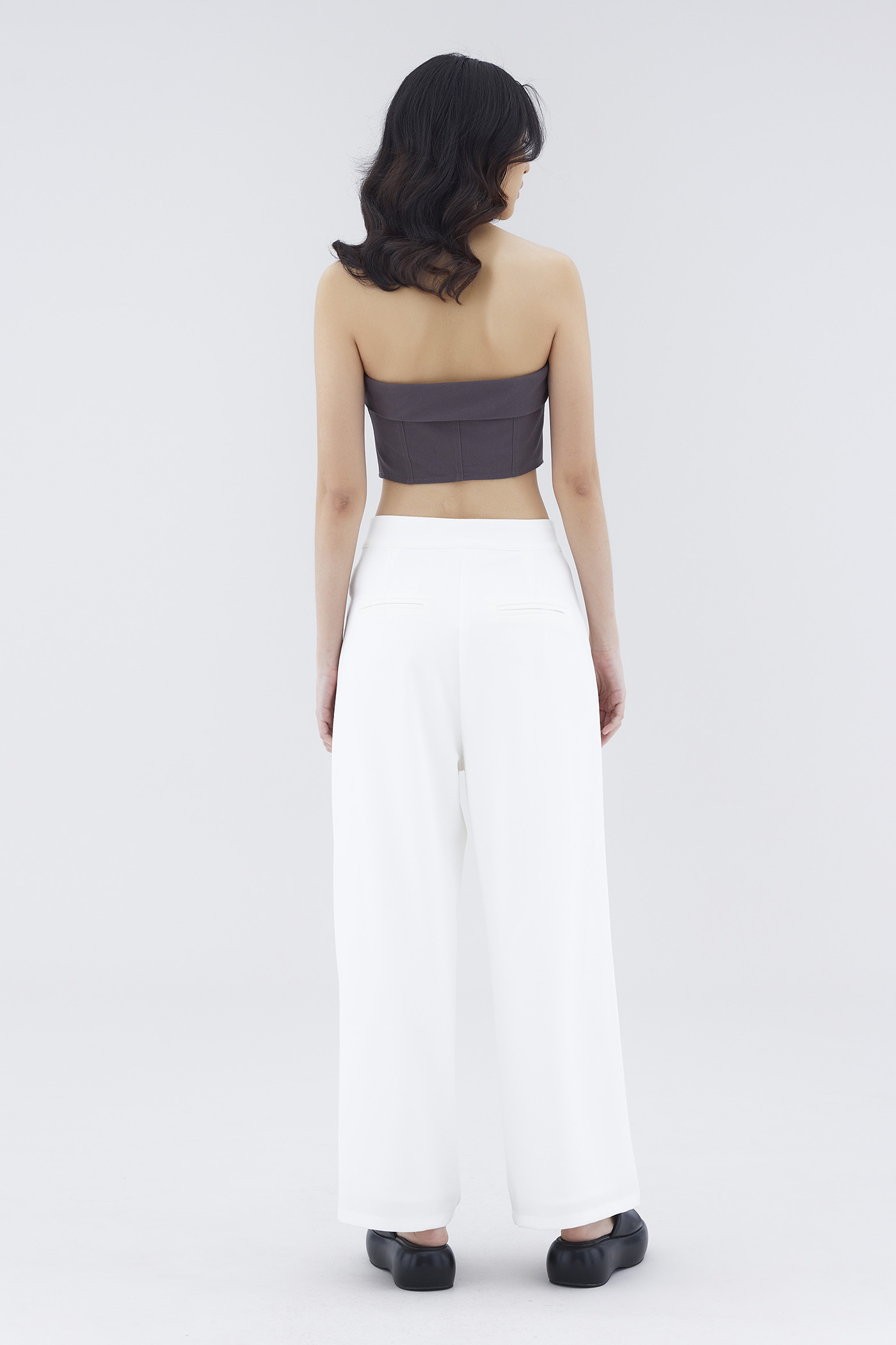 Meleny Zip Tube Top | The Editor's Market
