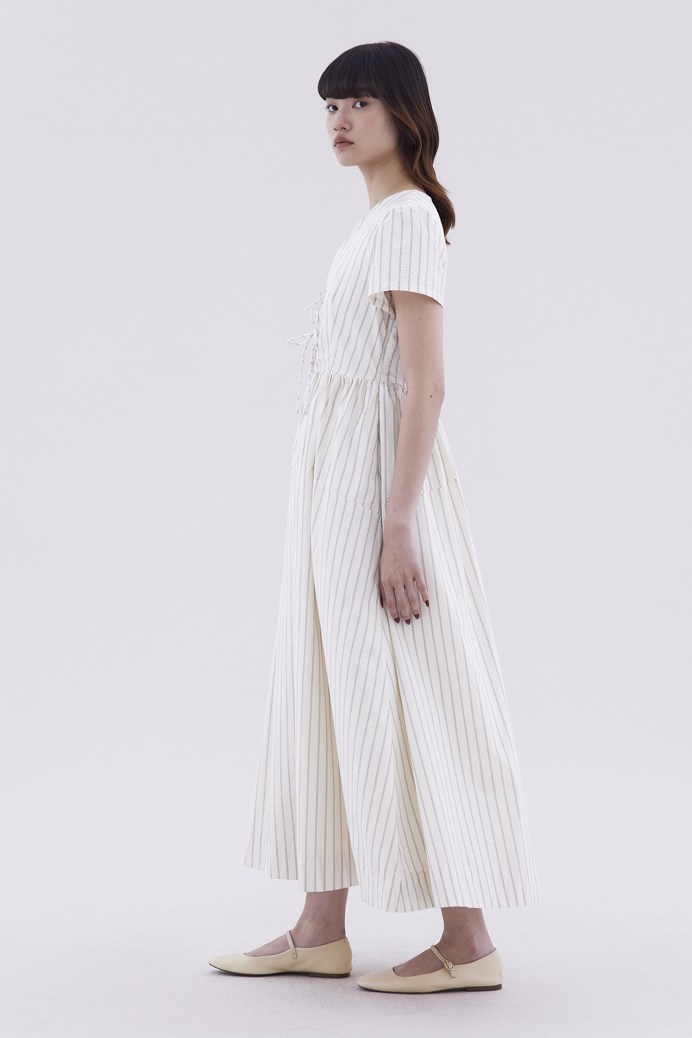 Ravora Tie-Front Dress | The Editor's Market